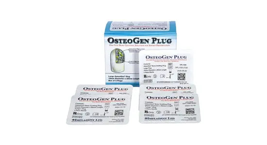 OsteoGen Slim Plug 6mm X 25mm – West Dental Supply - Online Dental ...